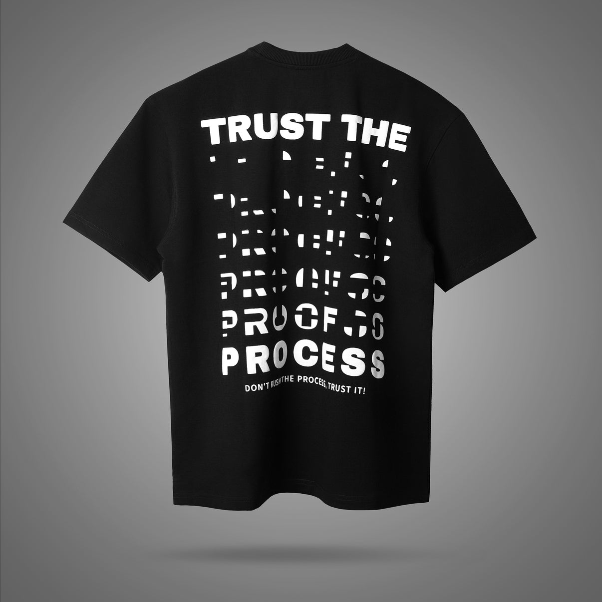 Trust the process oversized T-SHIRT – NO FINISHING LINE